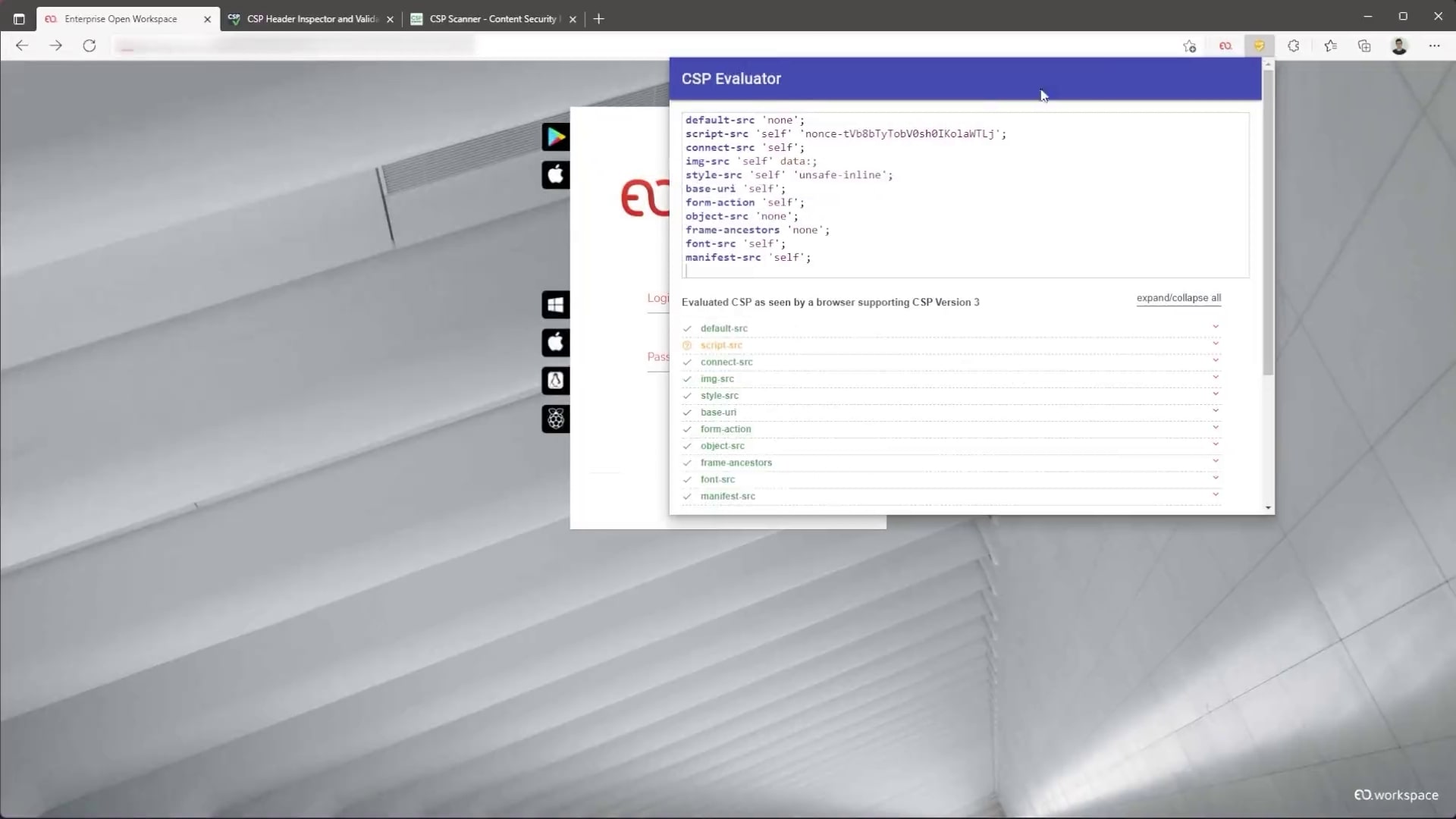 Content Security Policy » EOW - EO.workspace Virtual Applications and ...