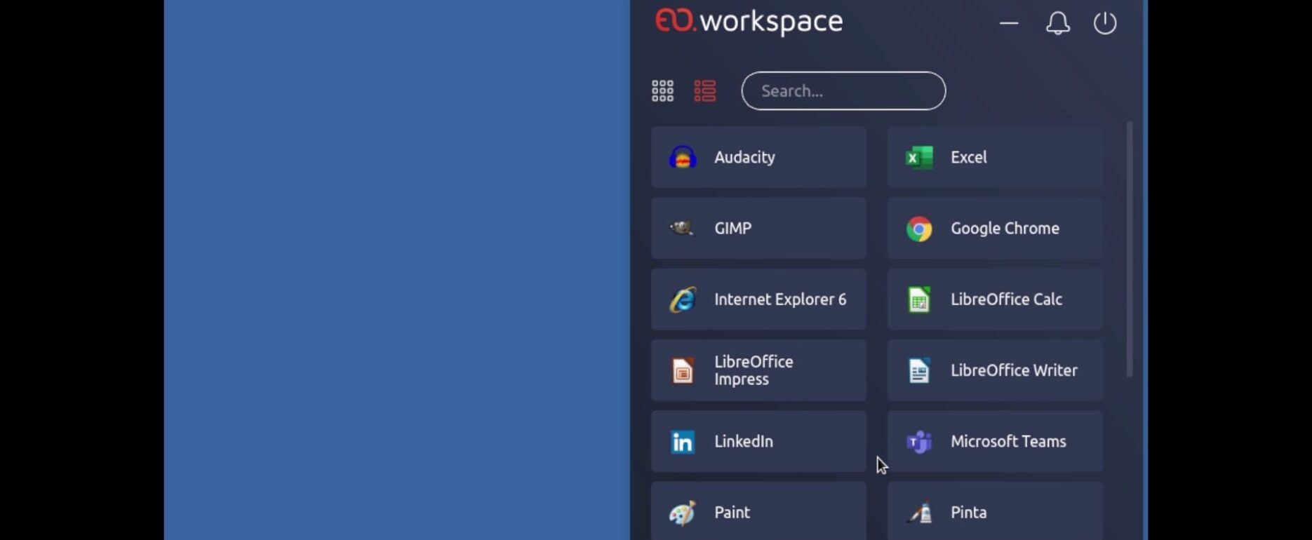 Features » EOW - EO.workspace Virtual Applications and Desktops