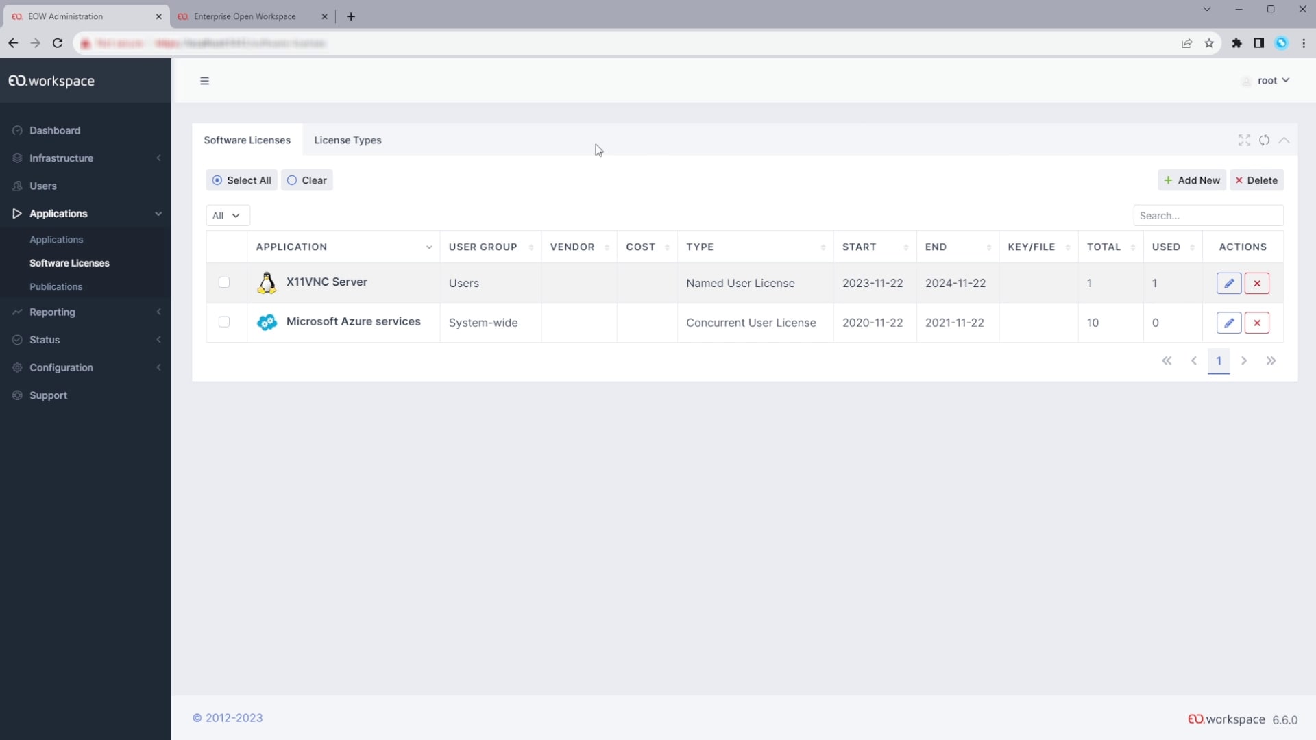 Software Licensing Control » EOW - EO.workspace Virtual Applications ...