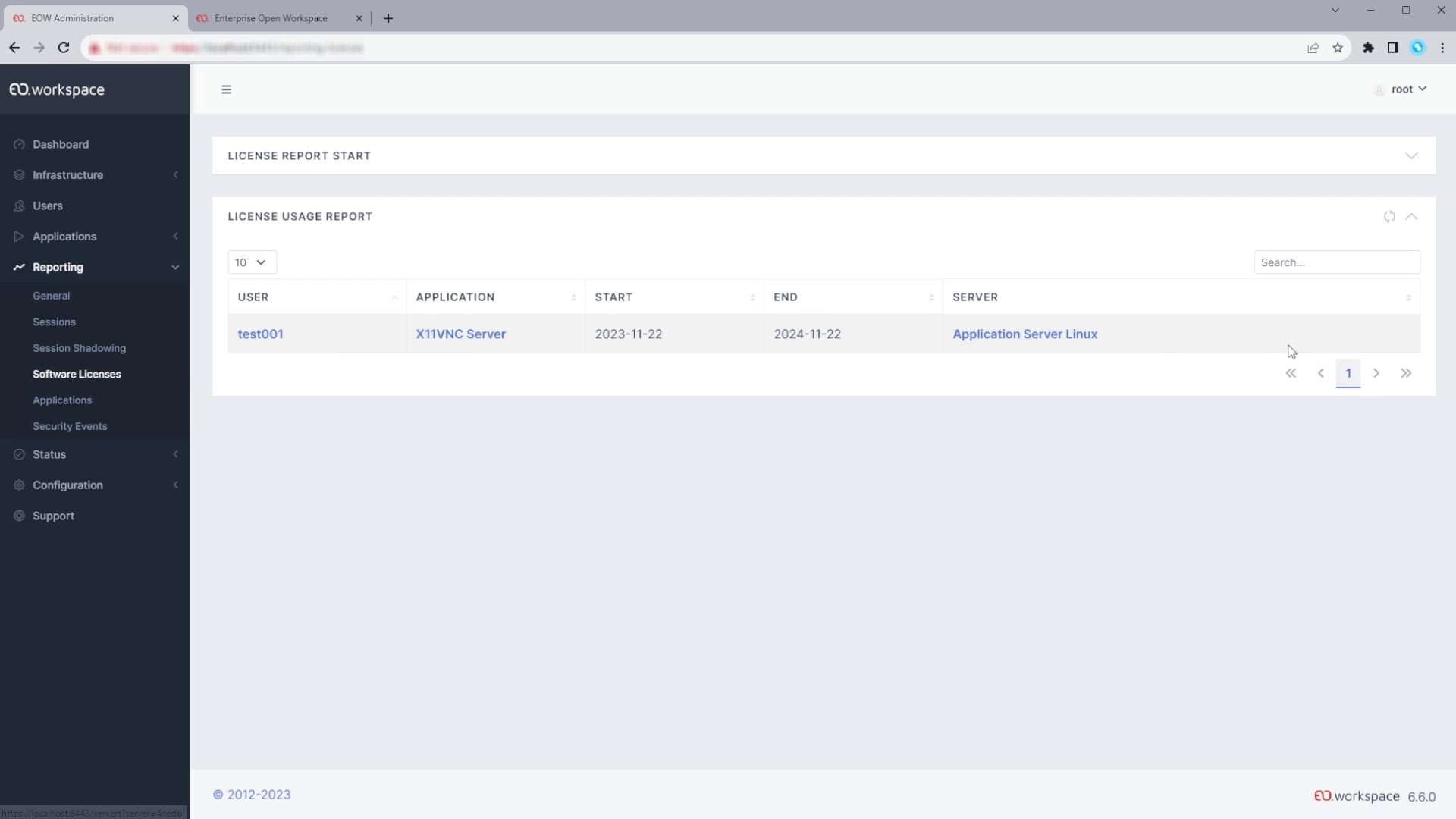 Software Licensing Control » EOW - EO.workspace Virtual Applications and Desktops